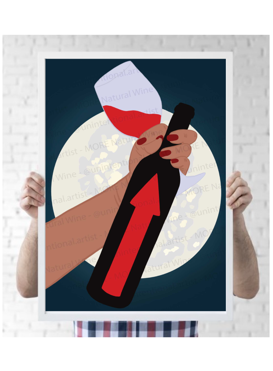 Gabrio Bini | Natural Wine Artwork Poster – MORE Natural Wine